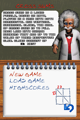 Screenshot of Professor Brainium's Games (Nintendo DS, 2007) - MobyGames