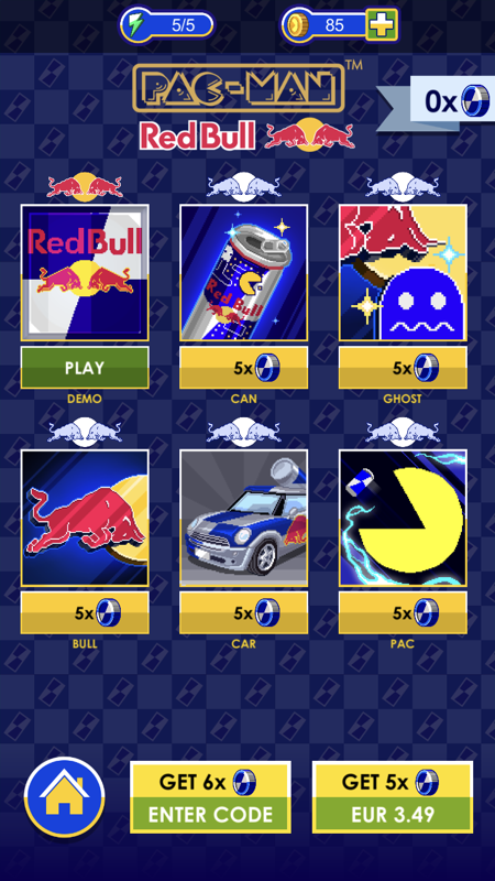 Screenshot of Pac-Man (iPhone, 2013) - MobyGames