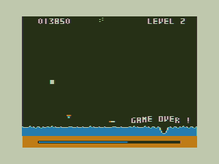 Screenshot of Desert Patrol (TRS-80 CoCo, 1983) - MobyGames