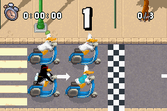 Screenshot of Sitting Ducks (Game Boy Advance, 2004) - MobyGames