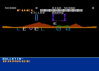 Screenshot of Assault Force (Atari 8-bit, 1984) - MobyGames