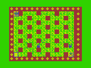 Screenshot of Starship Showdown (TRS-80 CoCo, 1988) - MobyGames