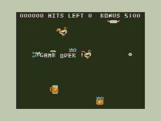 Screenshot of Wacky Food (TRS-80 CoCo, 1983) - MobyGames