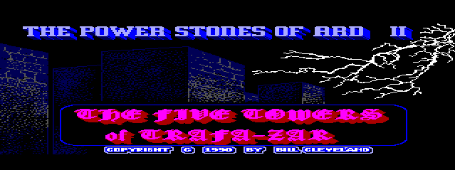 Screenshot of The Power Stones of Ard II: The Five Towers of Trafa-Zar ...