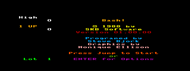Bash! (1988) - MobyGames