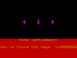 Screenshot of Willy does the Great Pyramid! (ZX Spectrum, 2021) - MobyGames