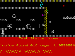 Screenshot of Willy does the Great Pyramid! (ZX Spectrum, 2021) - MobyGames