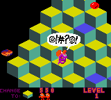 Screenshot of Q*bert (Game Boy Color, 2000) - MobyGames