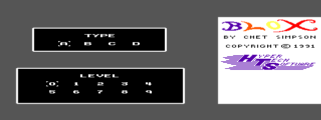 Blox (1991) - MobyGames