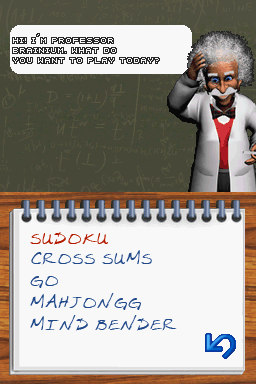 Screenshot of Professor Brainium's Games (Nintendo DS, 2007) - MobyGames