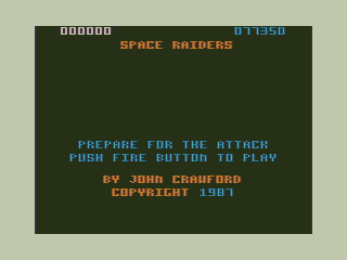 Space Raiders (1987) - MobyGames