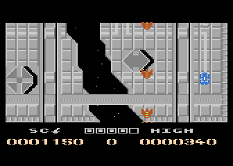 Screenshot of Astro-Droid (Atari 8-bit, 1987) - MobyGames