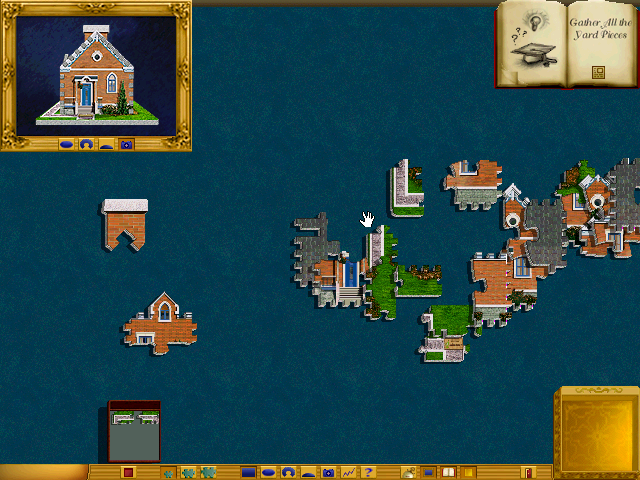 Screenshot of Puzz 3D: Notre Dame Cathedral (Windows, 1997) - MobyGames