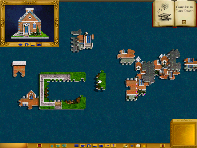 Screenshot of Puzz 3D: Notre Dame Cathedral (Windows, 1997) - MobyGames