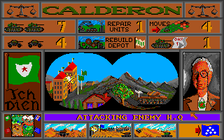 Screenshot of Tank Attack (Amiga, 1988) - MobyGames