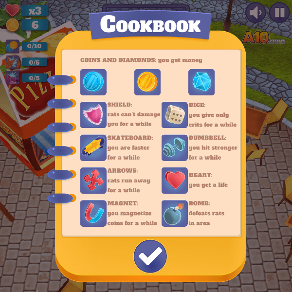 Screenshot of Rats Cooking (Browser, 2015) - MobyGames