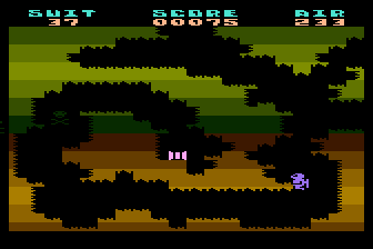 Screenshot of Rocket Repairman (Atari 8-bit, 1986) - MobyGames