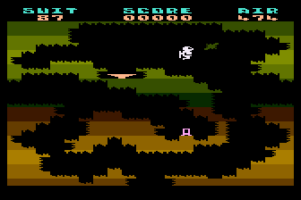 Screenshot of Rocket Repairman (Atari 8-bit, 1986) - MobyGames