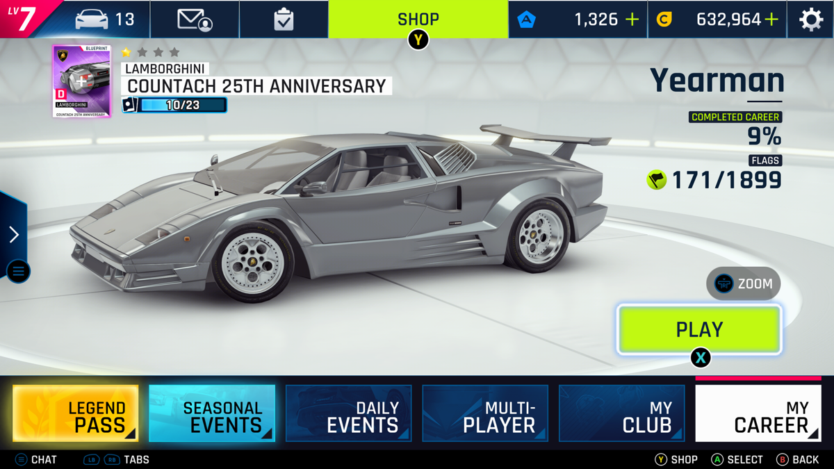 Screenshot of Asphalt 9: Legends (Xbox One, 2018) - MobyGames