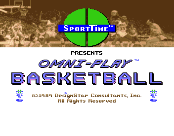 Omni-Play Basketball screenshots - MobyGames