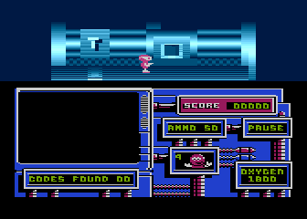 Screenshot of Space Lobsters (Atari 8-bit, 1987) - MobyGames