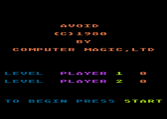 Avoid (1980) - MobyGames