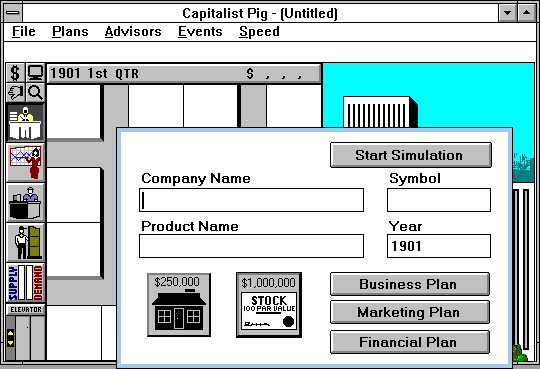 Capitali$t Pig (1991) - MobyGames
