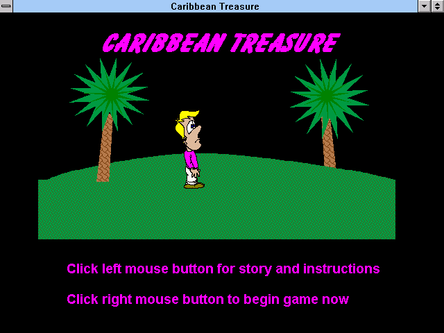 Screenshot of Caribbean Treasure (Windows 16-bit, 1996) - MobyGames