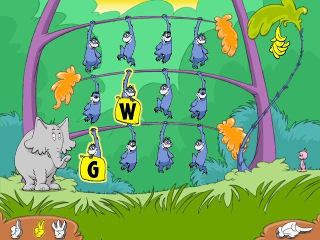 Screenshot of Dr. Seuss: Preschool (Windows 3.x, 1998) - MobyGames