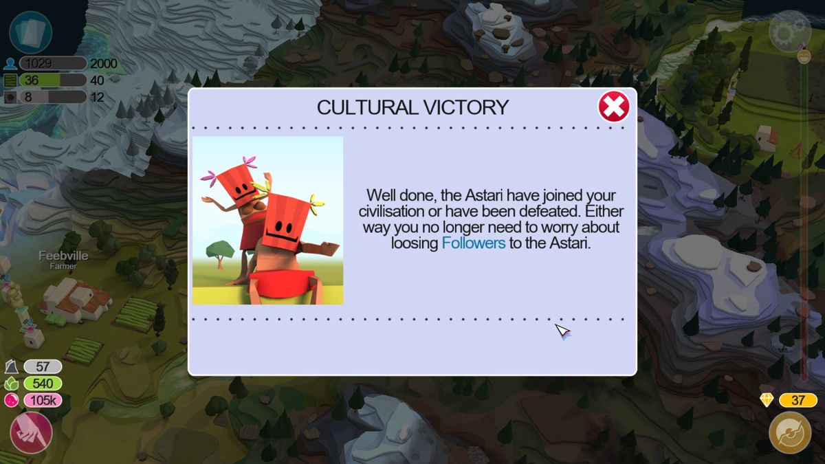 Screenshot of Godus (Windows, 2013) - MobyGames