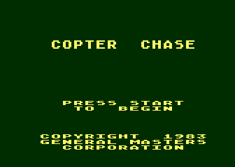Copter Chase (1983) - MobyGames