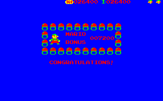 Screenshot of Mario Bros. Special (PC-6001, 1984) - MobyGames