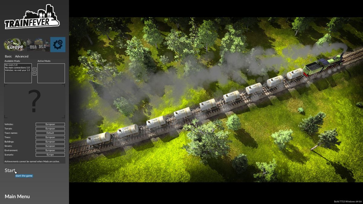 Train Fever screenshots - MobyGames