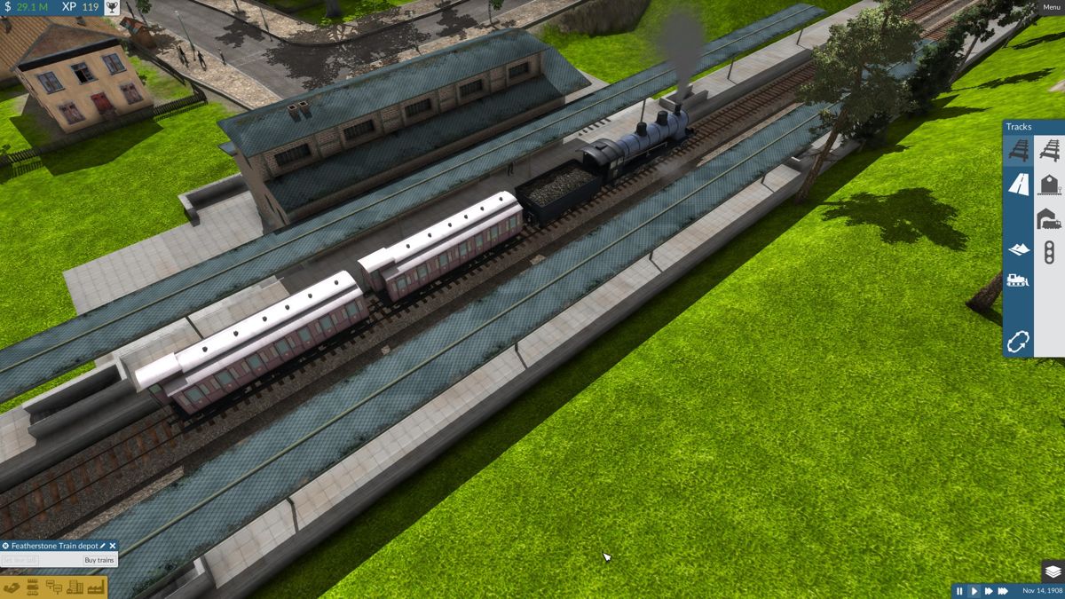 Screenshot of Train Fever (Windows, 2014) - MobyGames