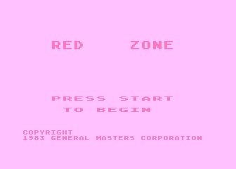 Red Zone (1983) - MobyGames