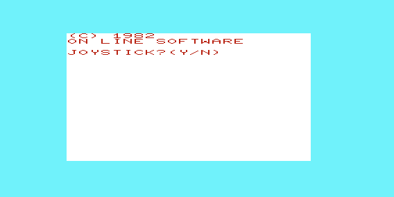 Screenshot of Millipede (VIC-20, 1982) - MobyGames