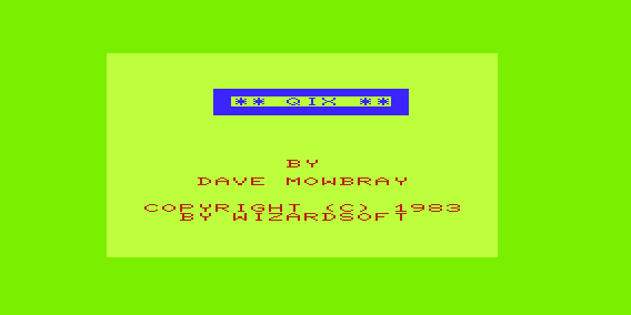 Qix (1983) - MobyGames