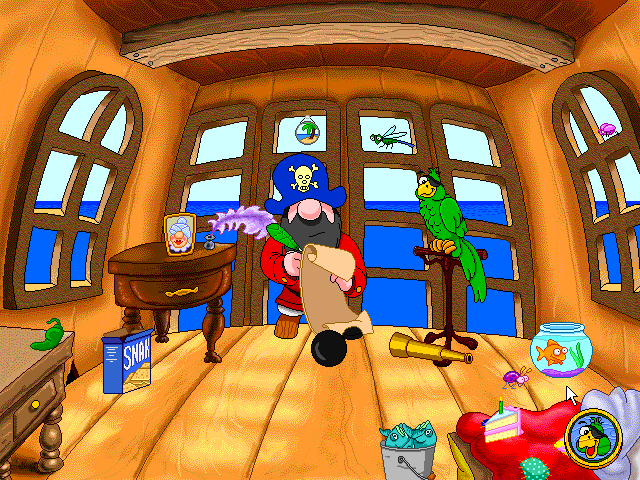 Screenshot of Great Adventures by Fisher-Price: Pirate Ship (Windows 3 ...