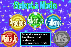 Screenshot of Kuru Kuru Kururin (Game Boy Advance, 2001) - MobyGames