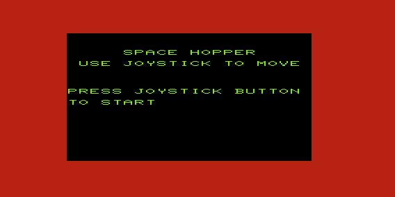 Space Hopper (1982) - MobyGames