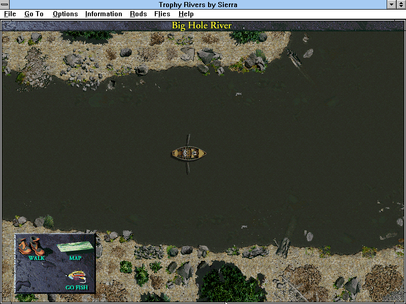 Screenshot of Front Page Sports: Trophy Rivers (Windows 3.x, 1997 ...