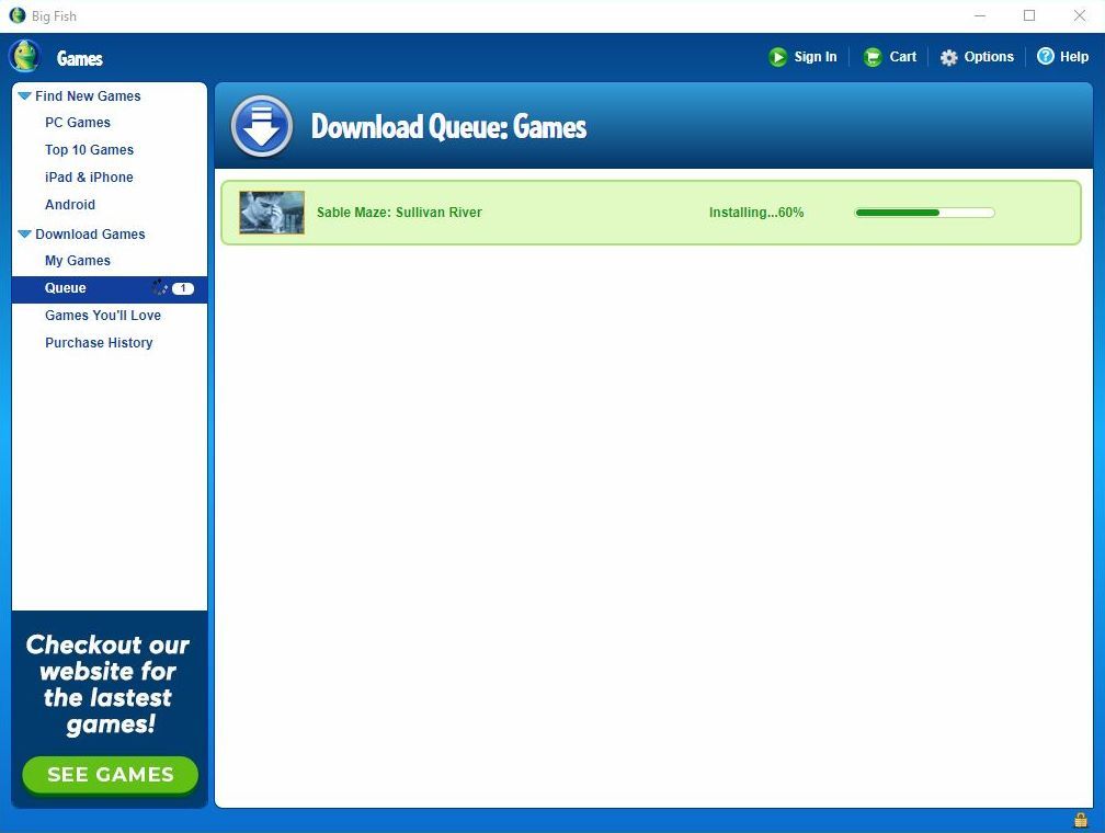 Sable Maze: Sullivan River screenshots - MobyGames