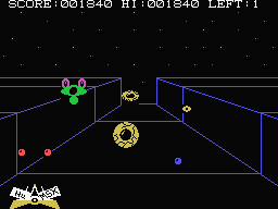 Screenshot of Kaeru Shooter (MSX, 1983) - MobyGames
