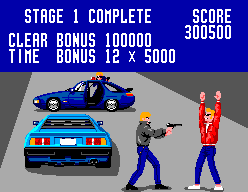 Screenshot of Chase H.Q. (SEGA Master System, 1988) - MobyGames