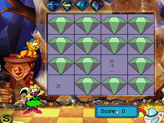 Screenshot of The Great Math Adventure (Windows 3.x, 1996) - MobyGames