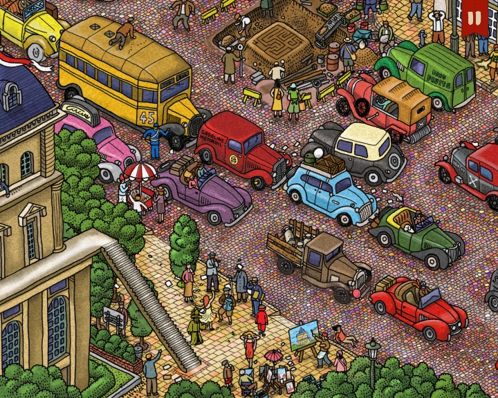 Screenshot of Labyrinth City: Pierre the Maze Detective (Windows, 2021 ...