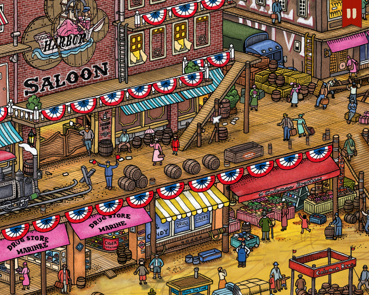 Screenshot of Labyrinth City: Pierre the Maze Detective (Windows, 2021 ...