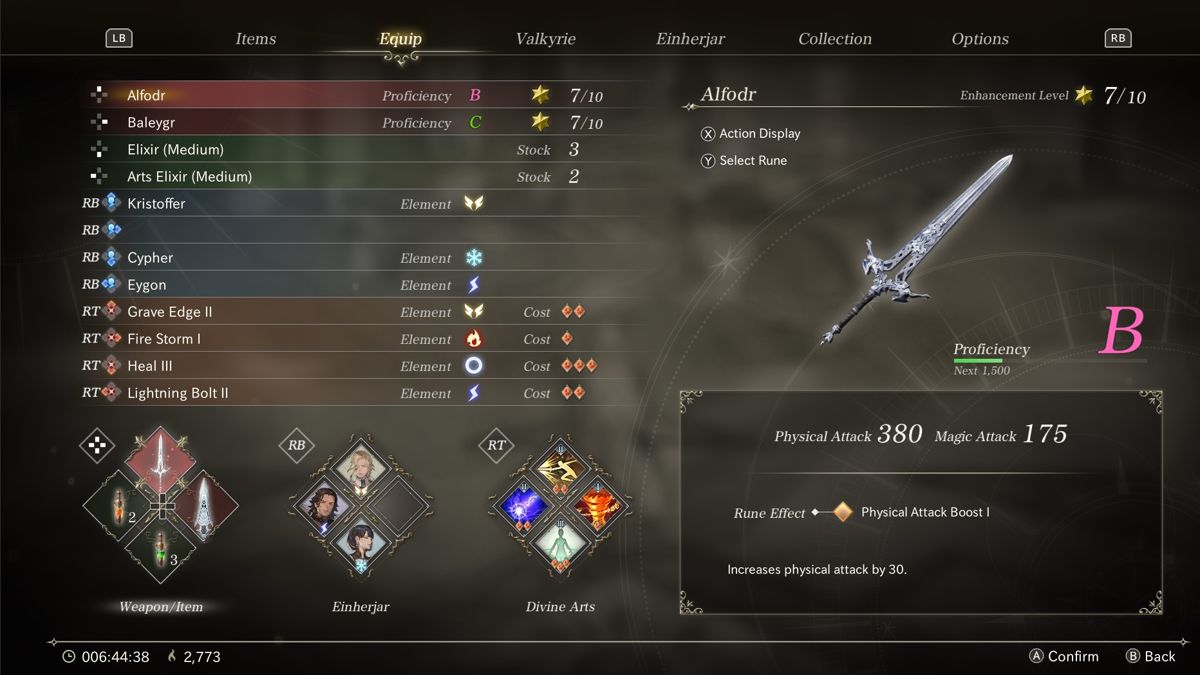 Screenshot of Valkyrie Elysium (Windows, 2022) - MobyGames