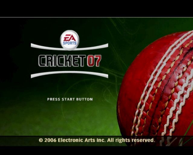 Screenshot of Cricket 07 (PlayStation 2, 2006) - MobyGames