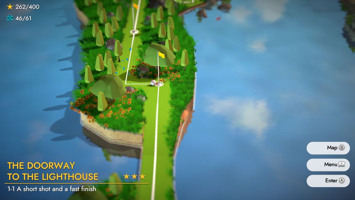 Screenshot of A Little Golf Journey (Windows, 2021) - MobyGames
